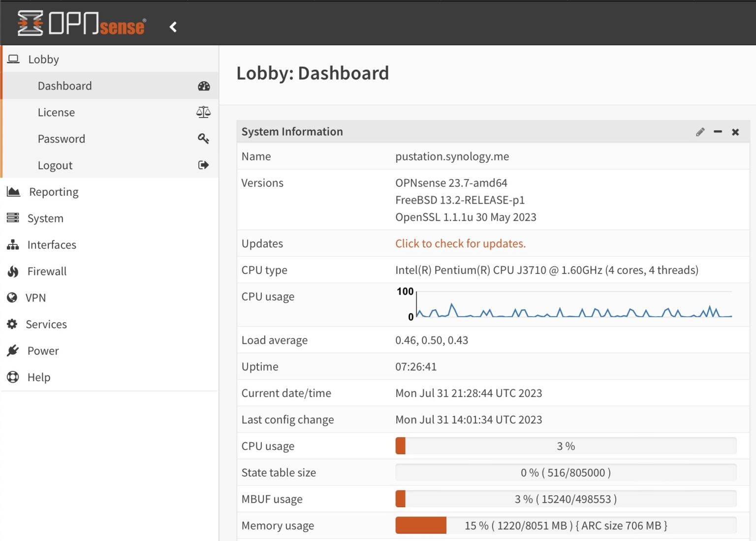 OPNsense 23.7 mit neuem OpenVPN und IPSec